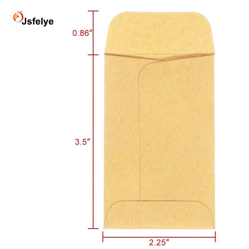 Kraft Brown coin Mini Seed Packet Envelopes for wedding